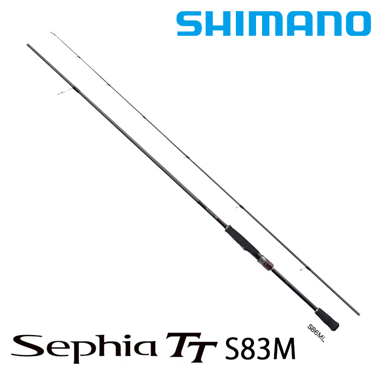 SHIMANO SEPHIA TT S83M [海水路亞竿] [軟絲竿] - 漁拓釣具官方線上購物平台